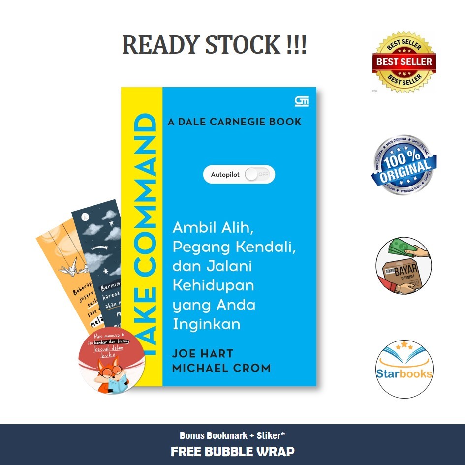 Take Command Book: Take Over, Hold Control And Live Life - Gramedia ...
