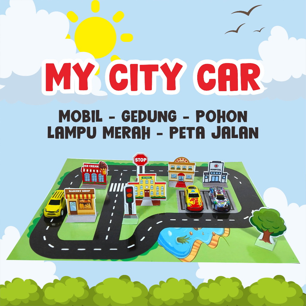 Children's Toys Road Map Road Map roadmap my city car mobilan playmap ...