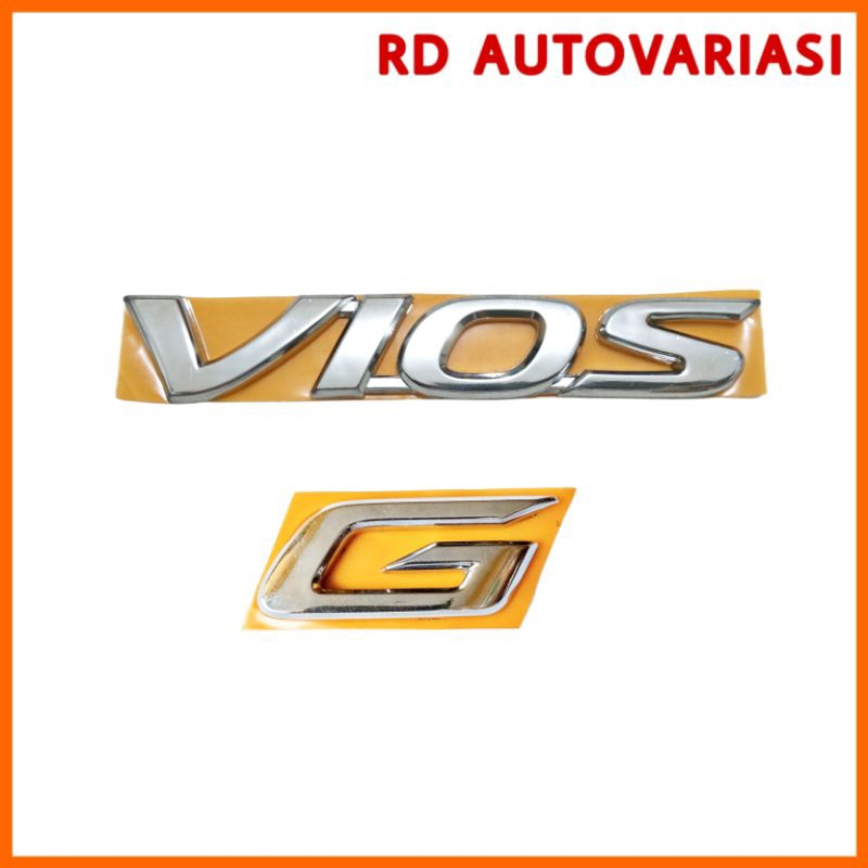 Complete ORIGINAL VIOS LUGGAGE LOGO EMBLEM | Shopee Malaysia