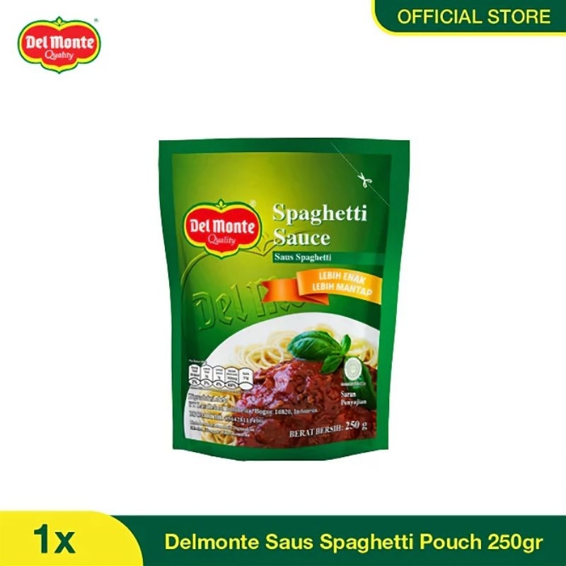 Delmonte Spaghetti Sauce Pouch 250gr | Shopee Malaysia