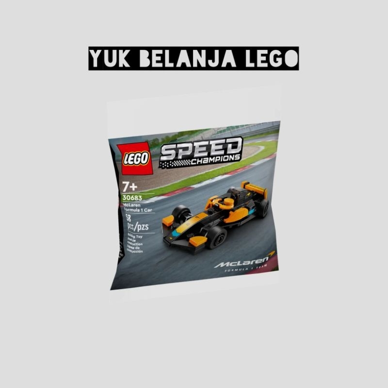 Lego Speed McLaren Formula 1 Car polybag | Shopee Malaysia