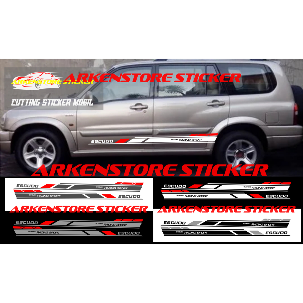 Suzuki escudo sticker car sticker escudo sticker list escudo | Shopee ...