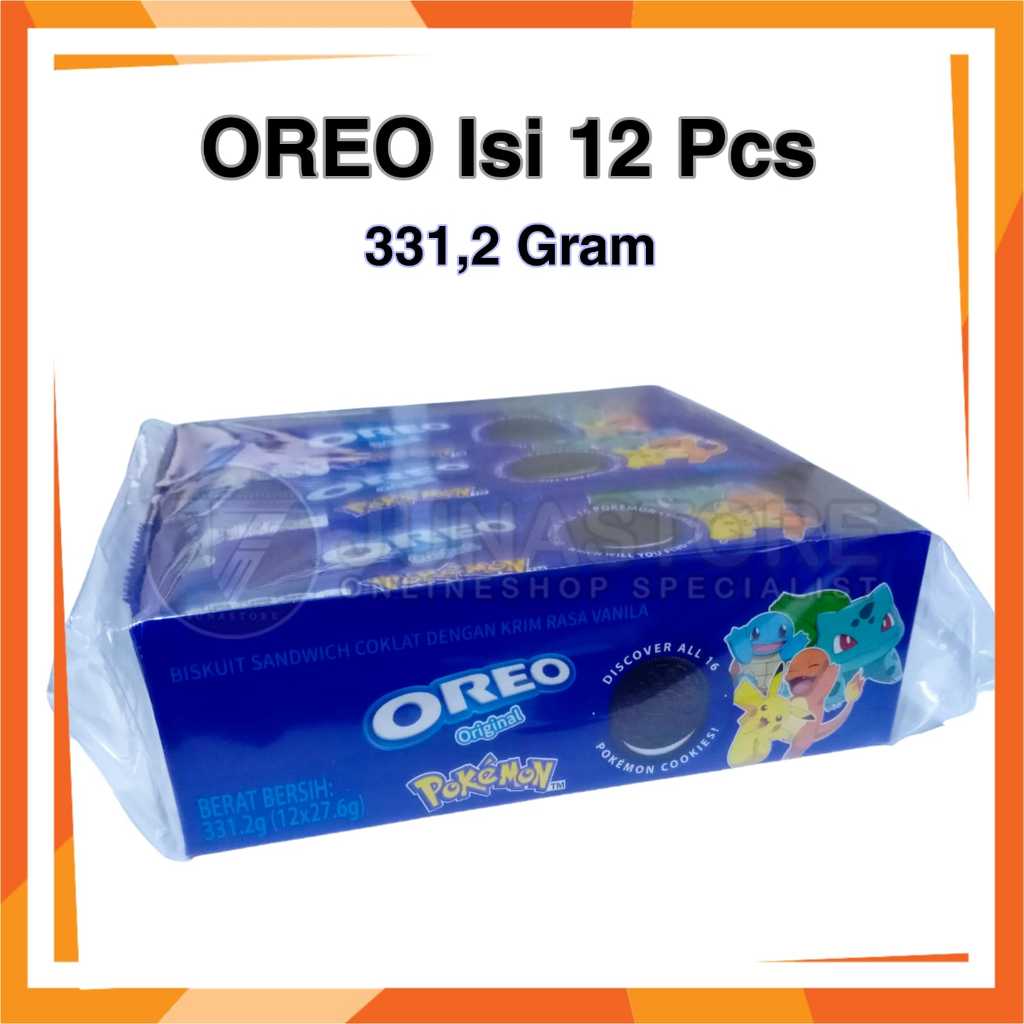 Oreo original 331.2g (12x 27.6g) | Shopee Malaysia
