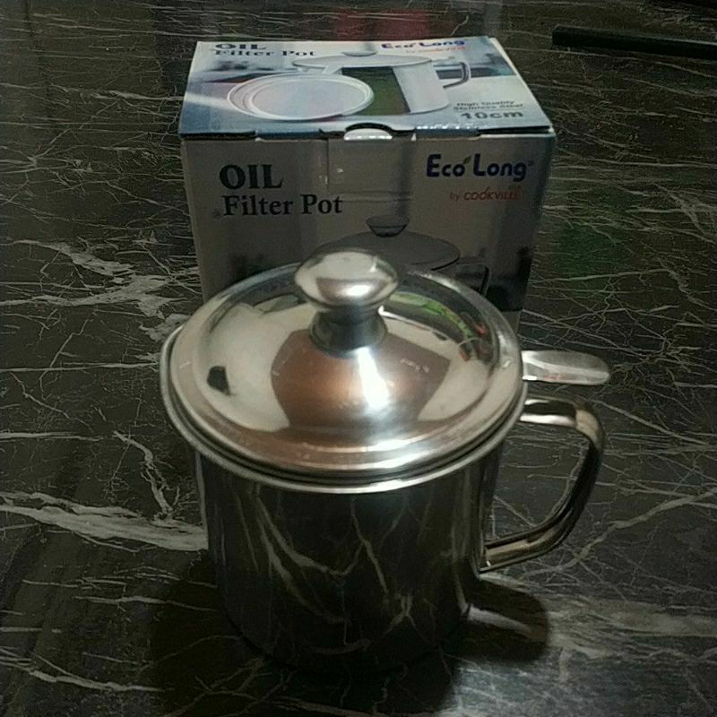 Ecolong Stainless Steel Oilpot 10cm | Shopee Malaysia