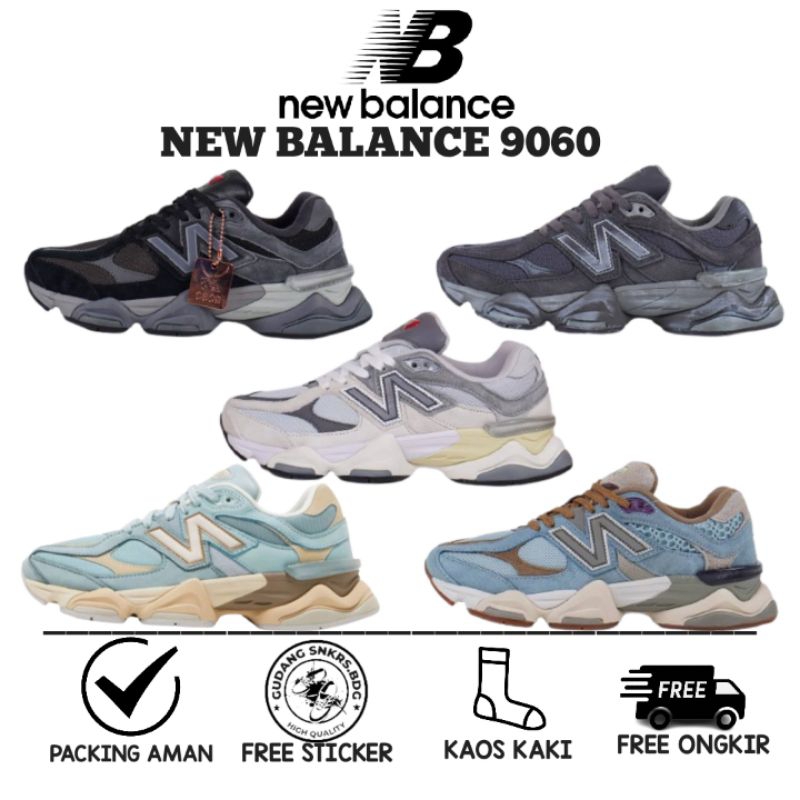 (Warehousesnkrs) Nb 9060 Rain Cloud Gray | Shopee Malaysia