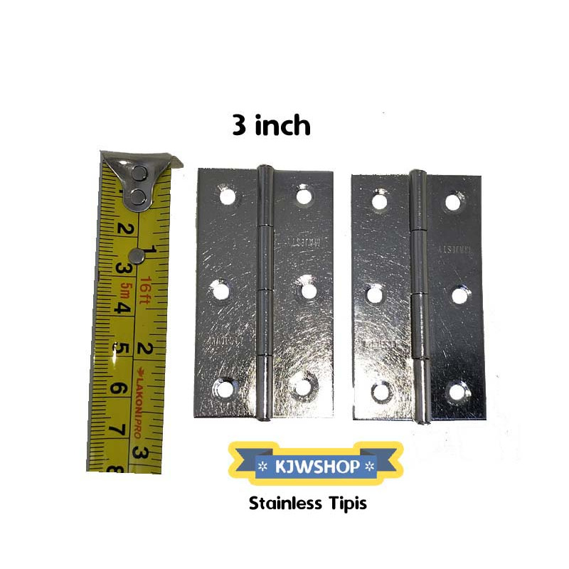 Thin Stainless Hinges Door Window Wardrobe Cage Hook Size 2 Inch Door ...