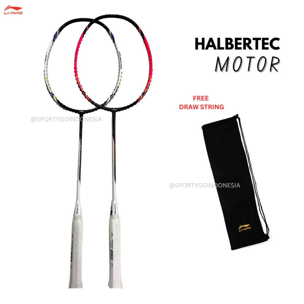 Halbertec Motorcycle Lining Badminton Racket/Li-Ning Original Halbert ...