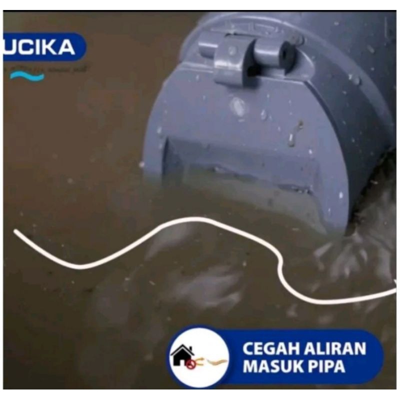 Rucika back flow valve 6inch backflow Pipe valve anti Flood anti Odor ...