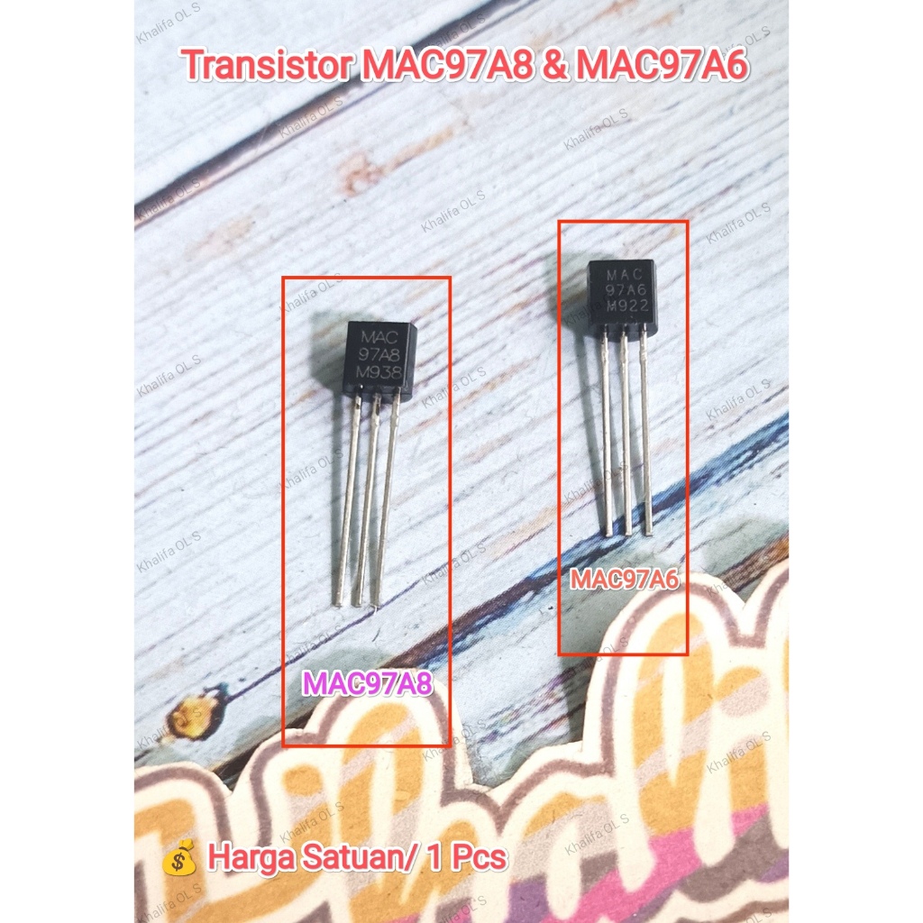 Transistor TR MAC97A6 MAC97A8 MAC 97A6 97A8 6A 400V TO-92 | Shopee Malaysia