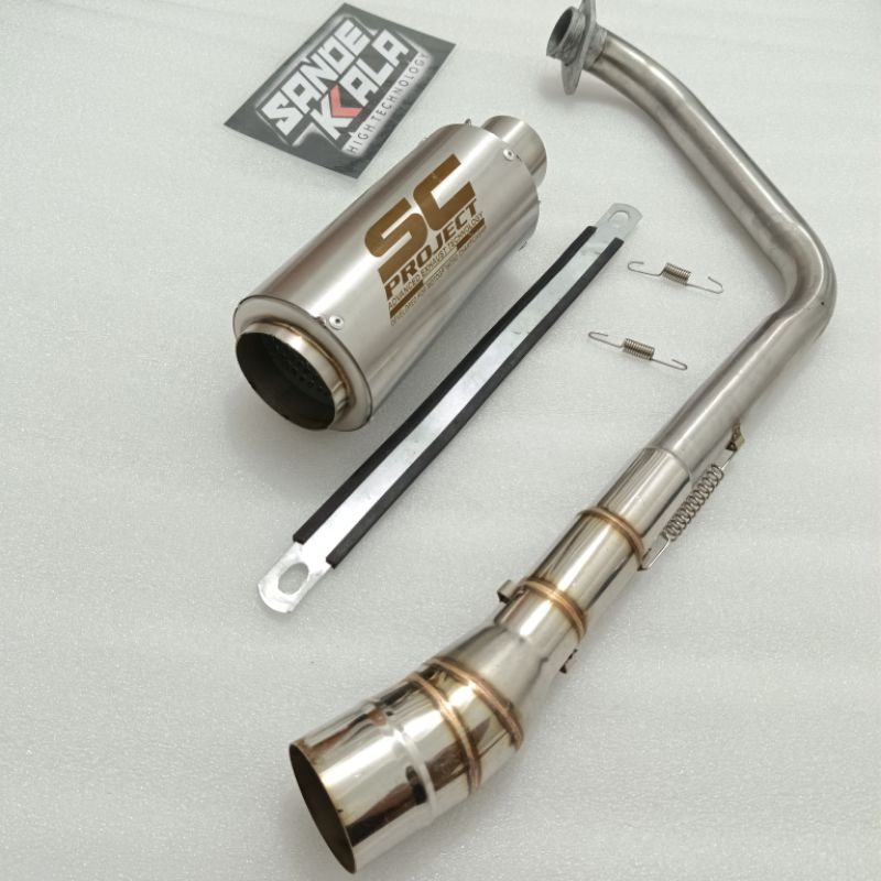 Ekzos underbelly racing exhaust for R15 V3 V4 R15 NEW/OLD XSR MT15 FULL ...
