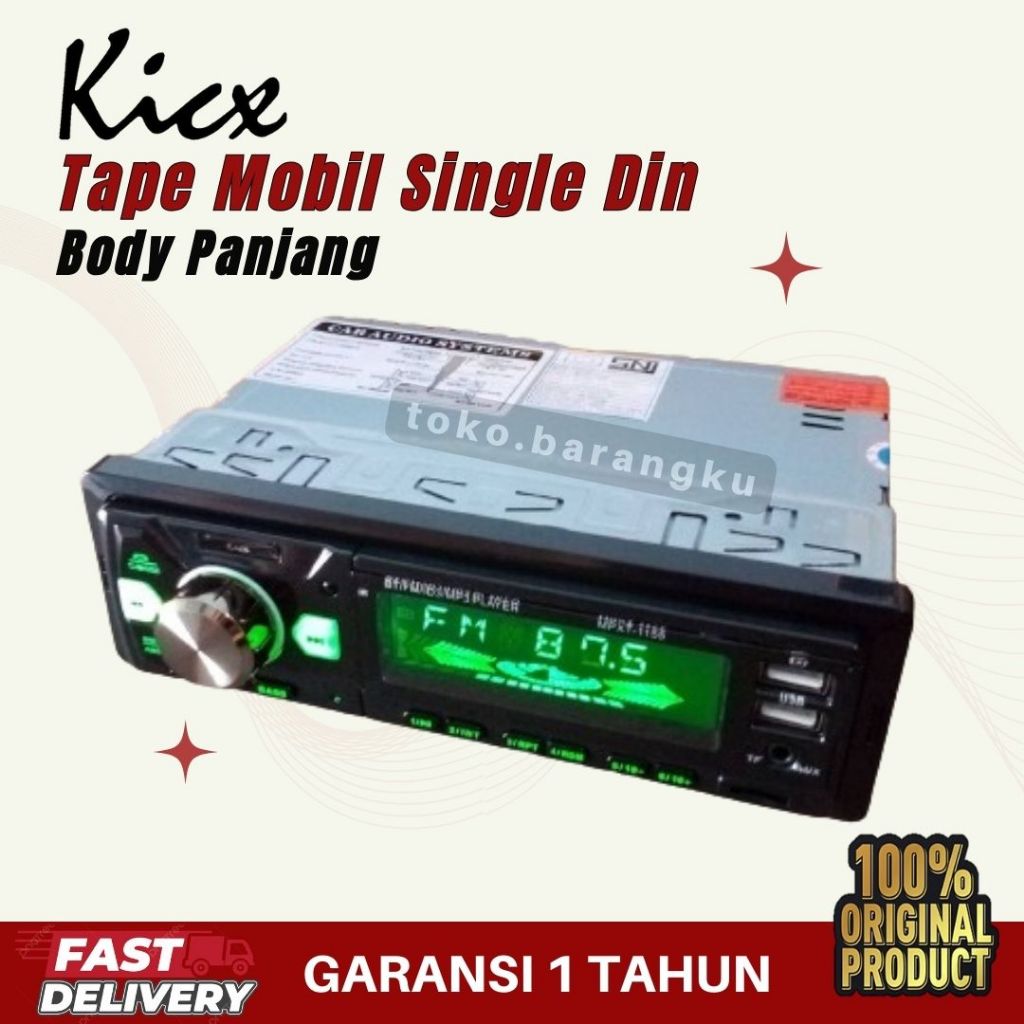 Original GUARANTEE Car Audio Tape Bluetooth Radio Multifunctional ...