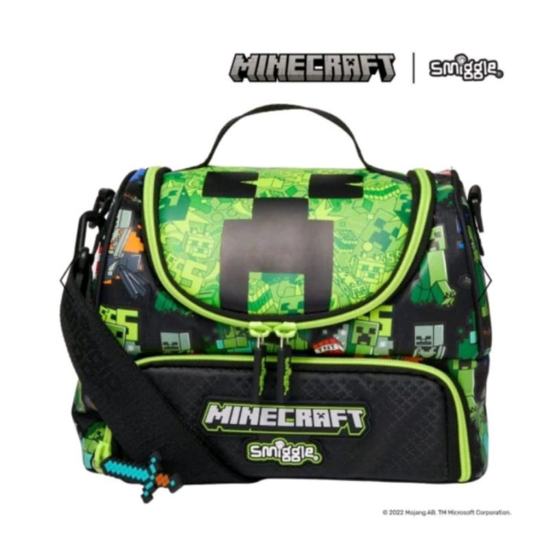 Minecraft smiggle lunch bag / smiggle minecraft lunch bag / minecraft ...