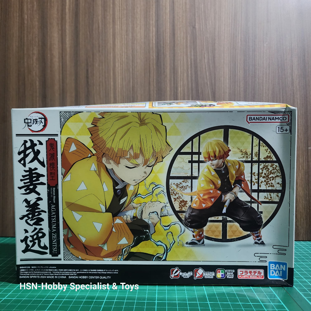 Demon Slayer Model Kit Agatsuma Zenitsu Model Kit | Shopee Malaysia