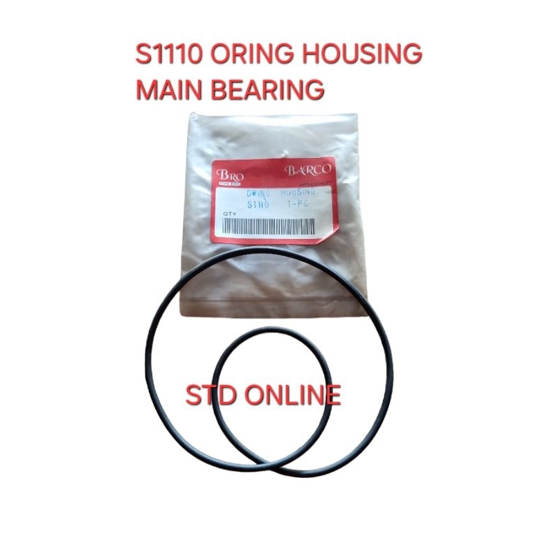 MESIN S1110 Rubber ORING HOUSING MAIN BEARING DOMPENG Engine 20pk ...