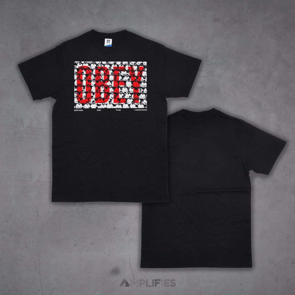 Amplifies | Band T-Shirt | Bring Me The Horizon BMTH - Obey | Shopee ...