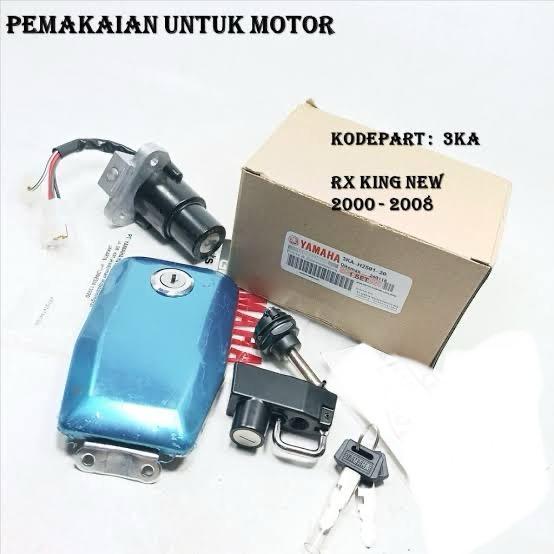 CONTACT KEY SET ASSY YAMAHA 3KA RXKING NEW / RX KING NEW (1 SET REAL ...