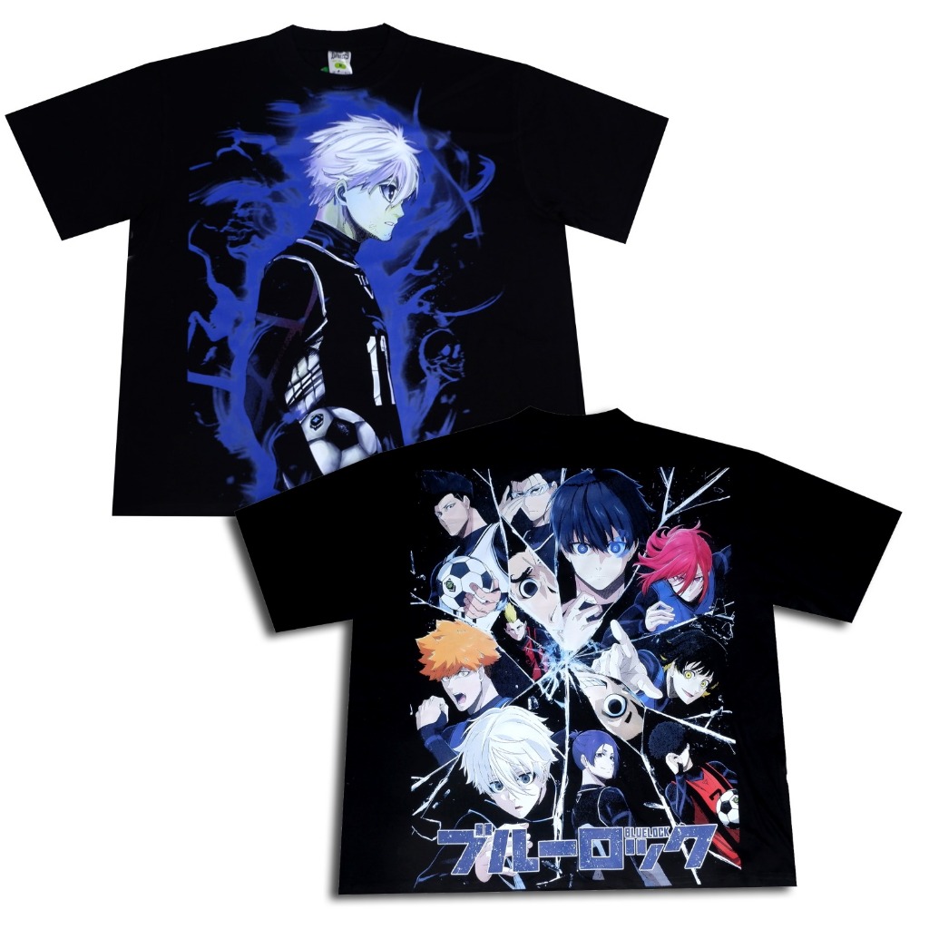Vonseey NAGI BLUE LOCK ANIME MANGA T-Shirt OVERSIZE | Shopee Malaysia