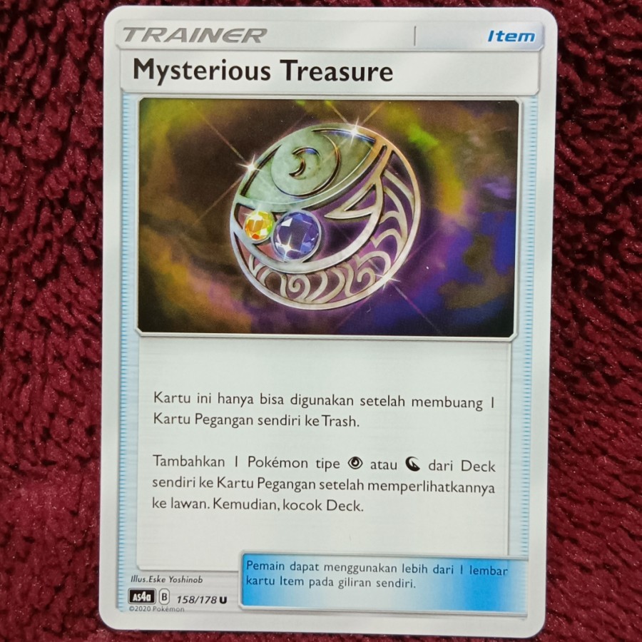 Mysterious Treasure - Pokemon TCG Indonesia | Shopee Malaysia