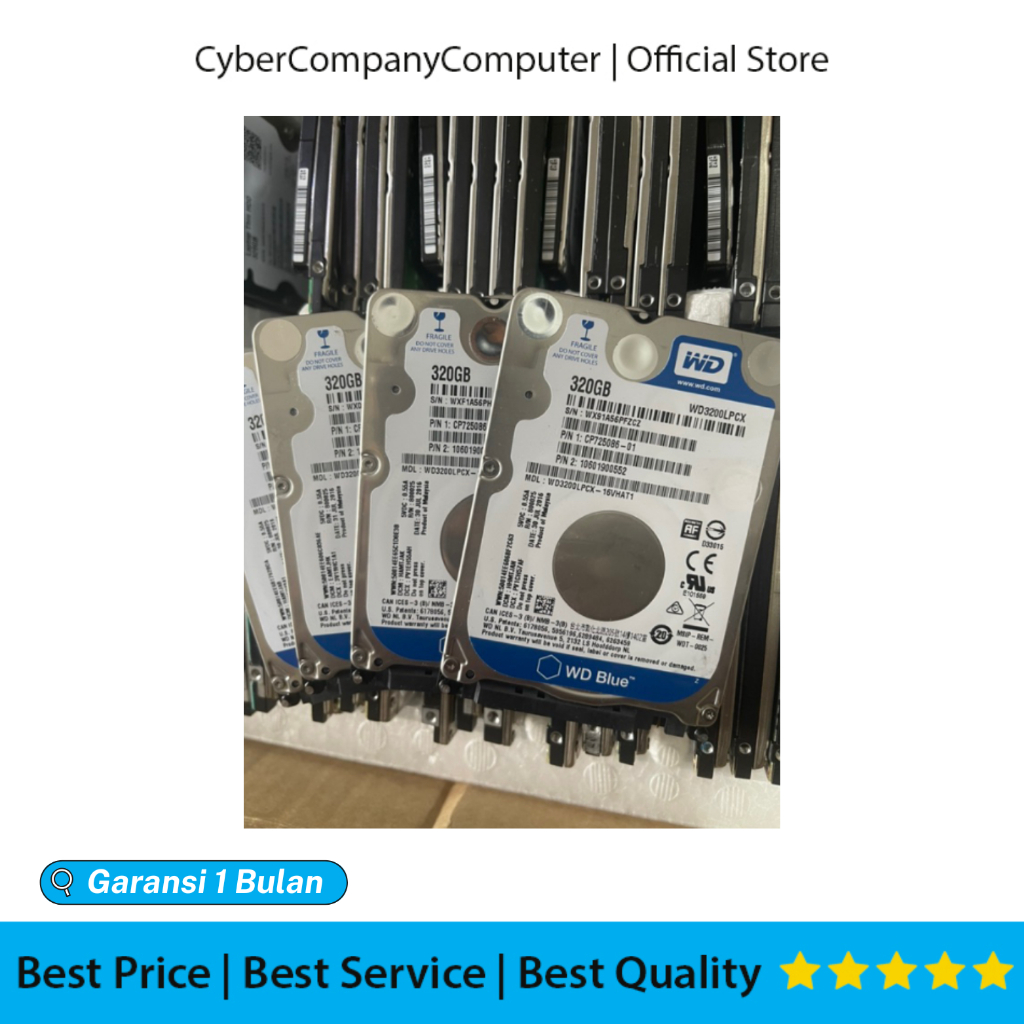 Laptop Hard Disk 500gb / 320gb SATA 2.5 Inch - Hdd 500gb / 320gb ...