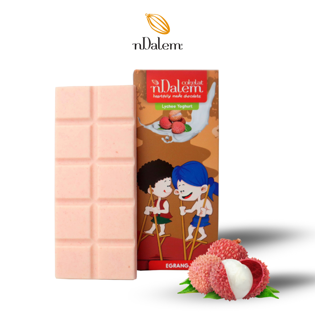Ndalem chocolate | White Chocolate Cocoa Lychee Yoghurt | Yogurt Lychee ...