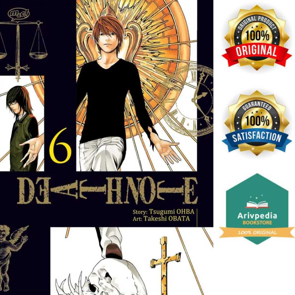 Death Note New Edition 1 2 3 4 5 6 by Tsugumi Ohba & Takeshi Obata ...