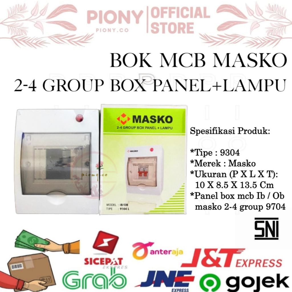Panel BOX MCB IB/Obmws 2-4 GROUP TYPE 9604/BOX MCB Buttonscarves 2-4 ...
