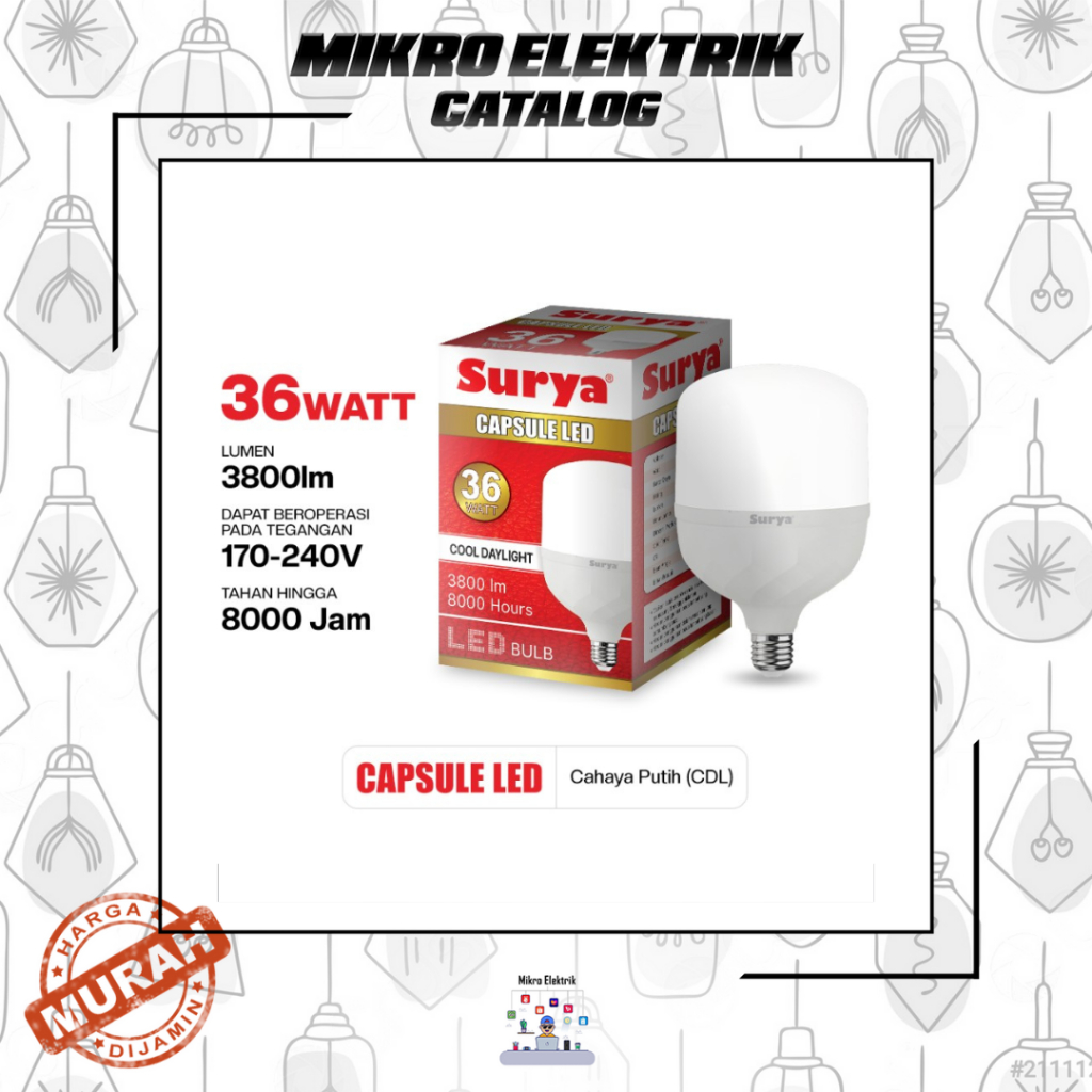 36 watt Solar Led Capsule Light | Shopee Malaysia