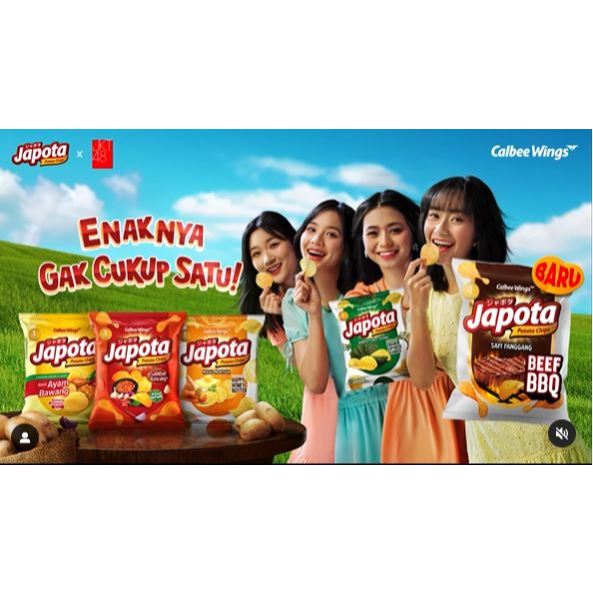 Snack Snack Chips Japota Chicken Onion, Happy Honey Butter, Umami ...