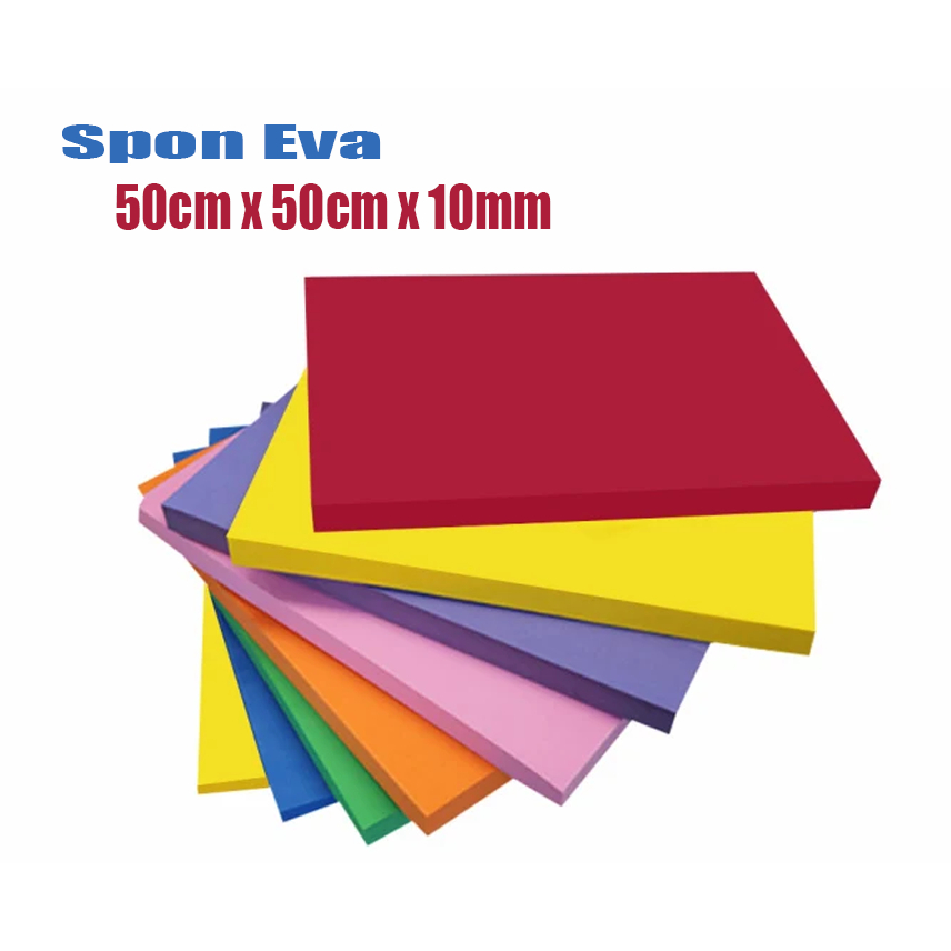 Ati Sponge Foam 10mm 50x50cm || Foam Art || Eva Foam || 10mm HEART FOAM ...