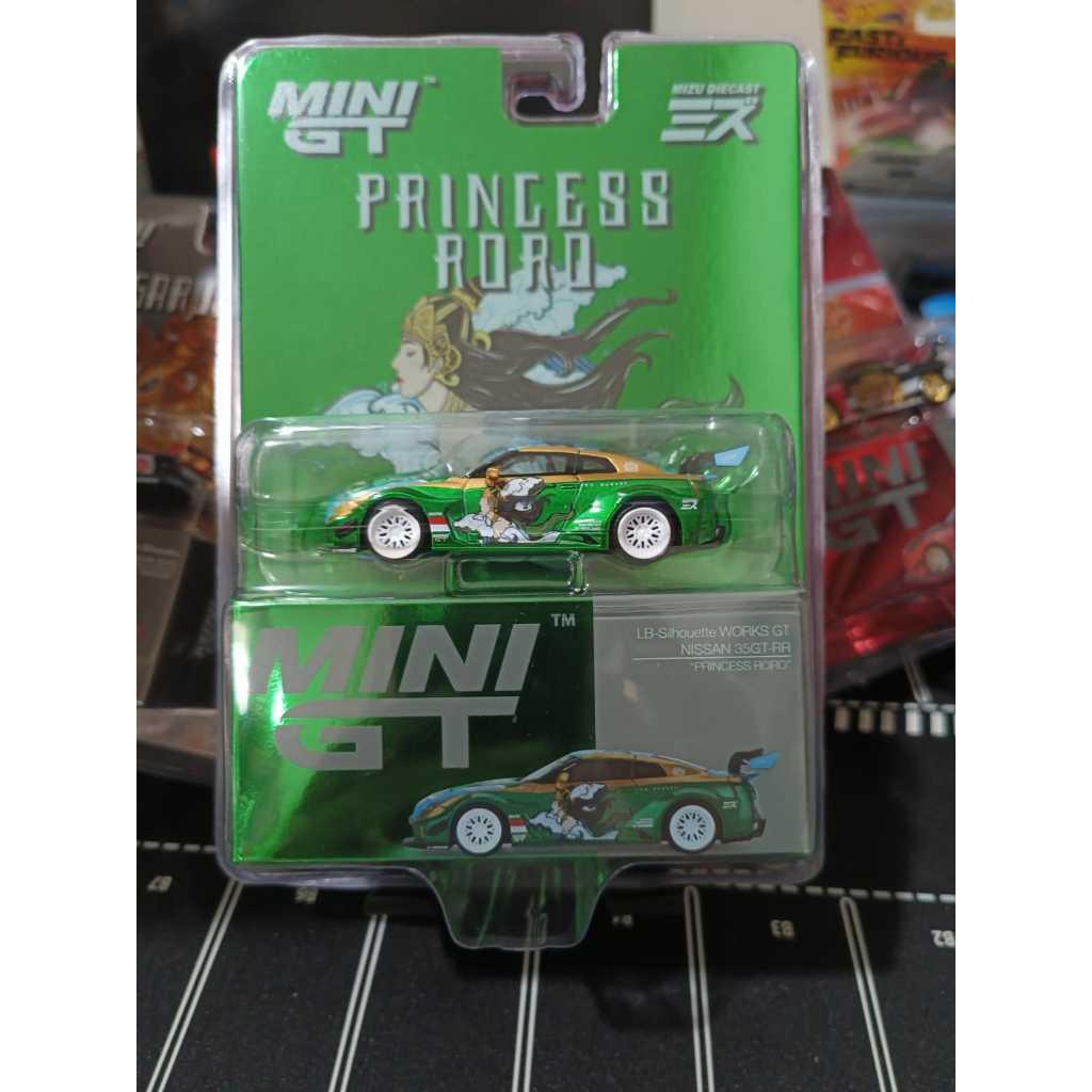 Mini GT LB Silhouette Works GT Nissan 35 GT RR R35 Princess Roro ...