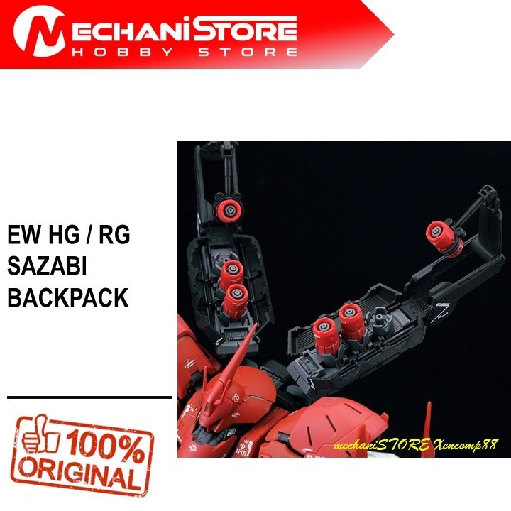 Effect WINGS EW Backpack Unit RG Sazabi Ver Metal Structure - Funnel ...