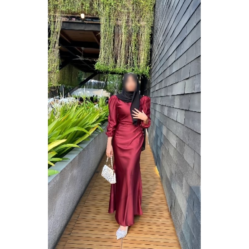 Elora Premium Silk Satin Dress Latest Women's Fashion Clothes for ...