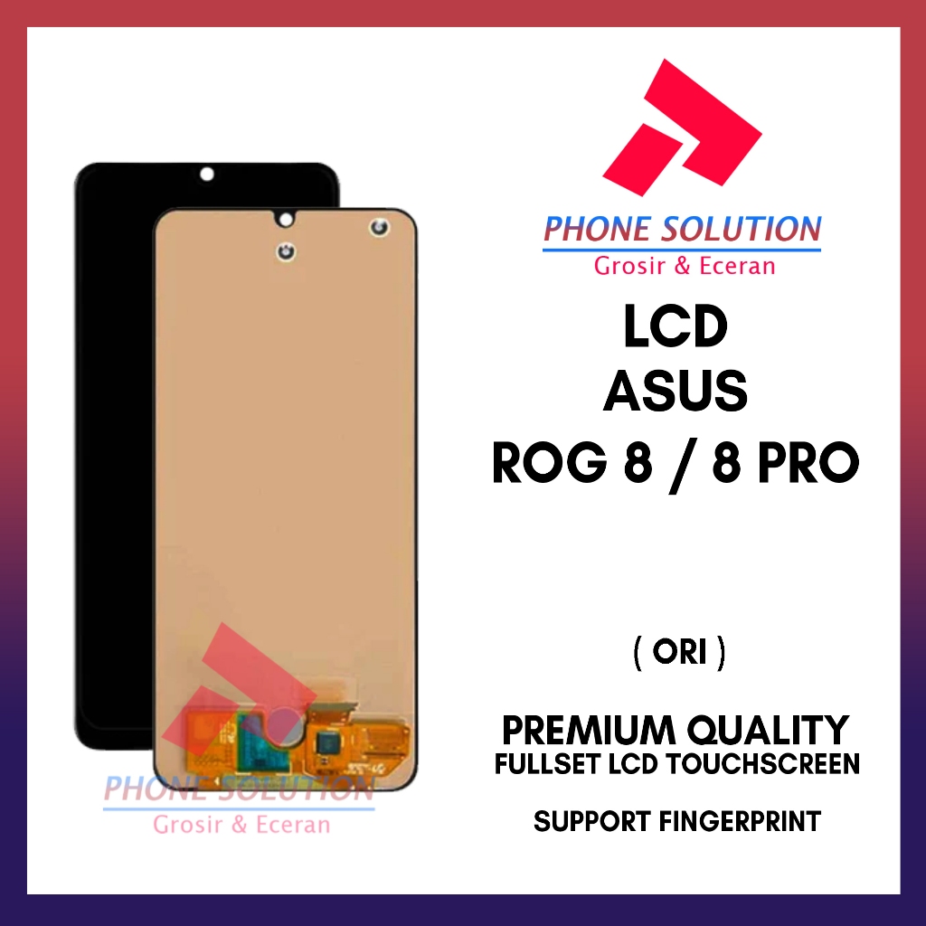 Lcd ASUS ROG Phone 8/8 Pro Support FingerPrint Full TouchScreen // ASUS ...