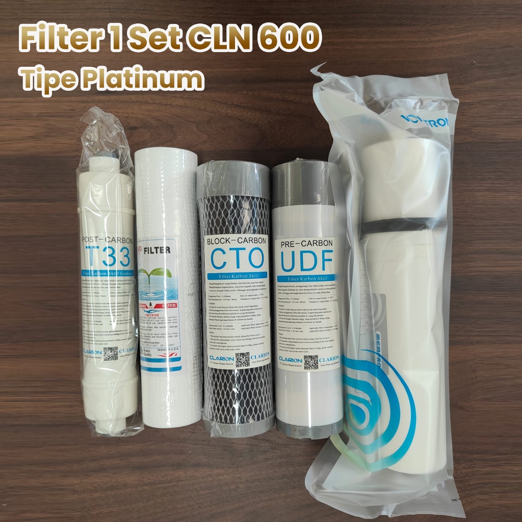 Cln 600 Platinum Type Replace Filter (1 Set) | Shopee Malaysia
