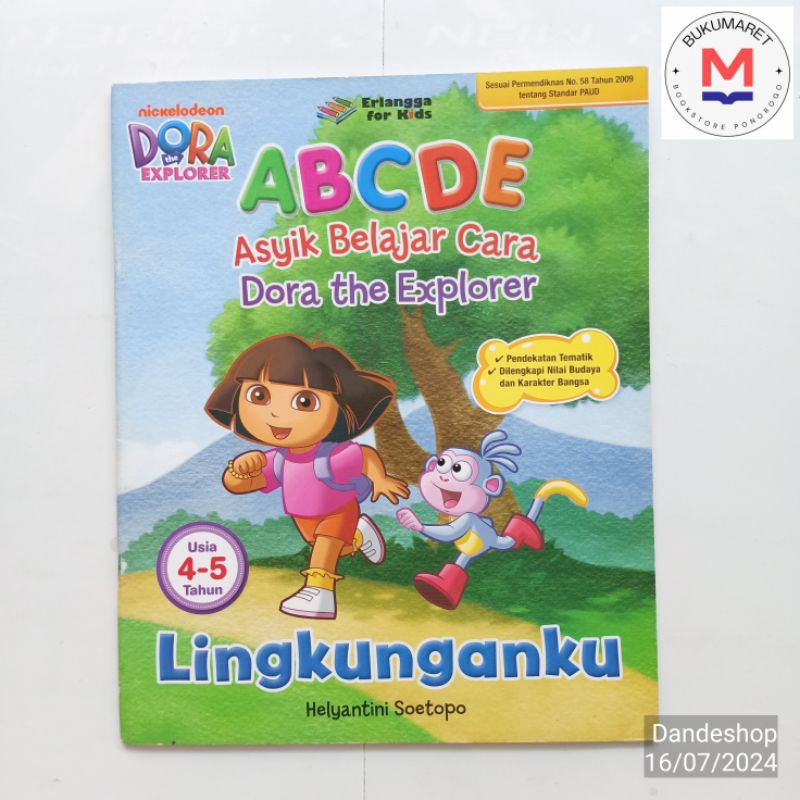 Dora The Explorer ABCDE Fun Learning Dora's Way - My Environment ...