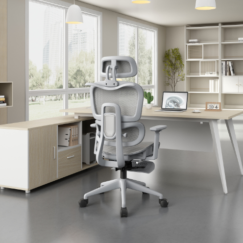 Furnibest Office Chair Ergonomic Mesh Work Chair Staff Office Chair ...