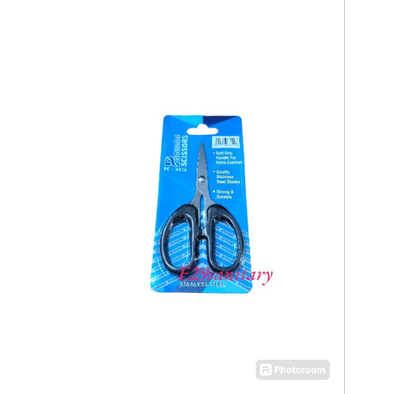 Pc-h114 PRESS Stainless Steel PAPER SCISSORS PACMAN 12cm | Shopee Malaysia