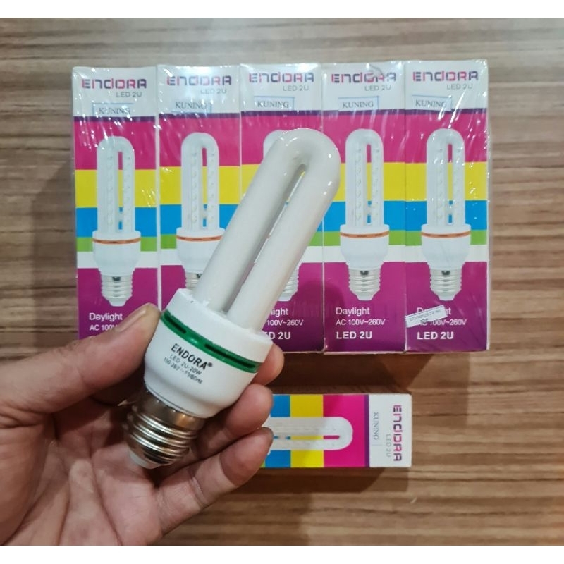 20 WATT LED LAMP FINGER MODEL 2U ENDORA SAVE ENERGY 80% SELF BALLASTED ...