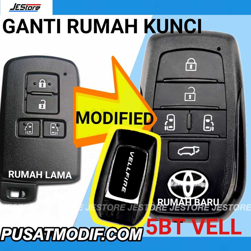 Voxy TOYOTA SIENTA NOAH HOME REMOTE KEY CASING ALPHARD MODIFIC KEY ...