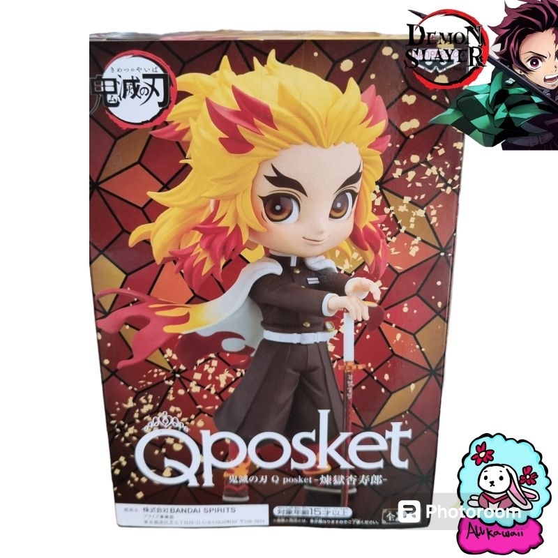 Bandai Qposket Action Figure Demon Slayer Hashira Kyojuro Renkoku (A ...