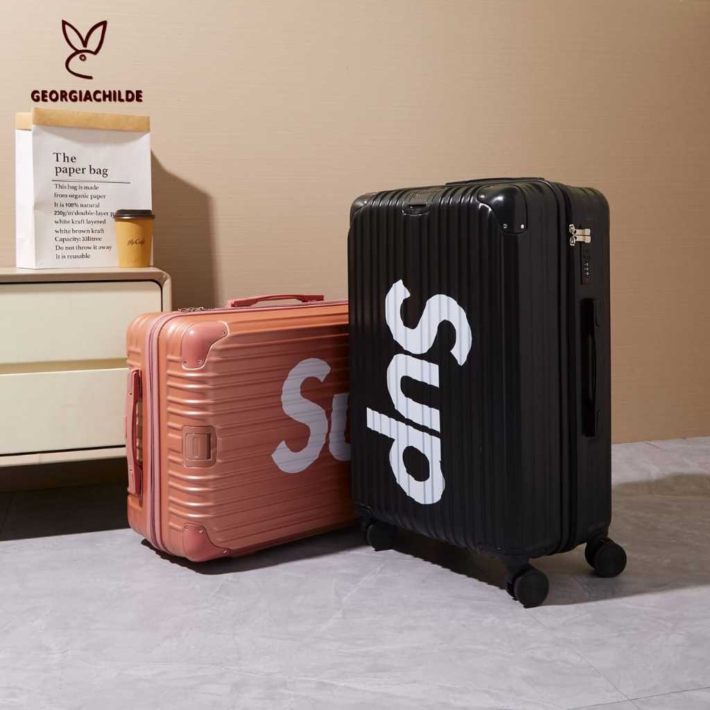Georgiachilde Suitcase 20 inch Suitcase Cabin Luggage Suitcase Travel ...