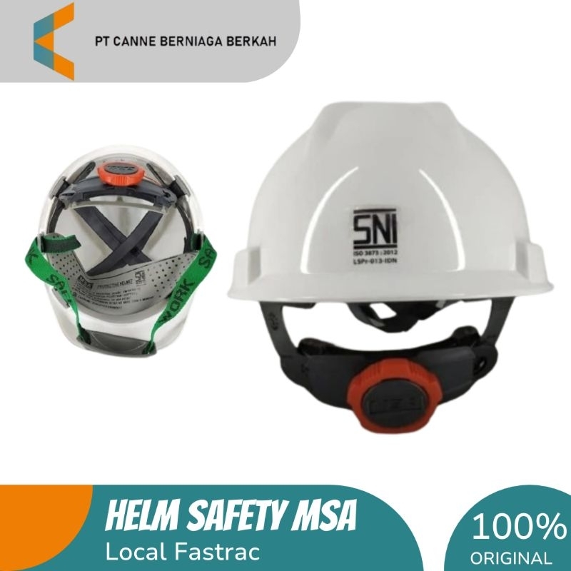 Msa Local Fastrac Project Safety Helmet | Shopee Malaysia