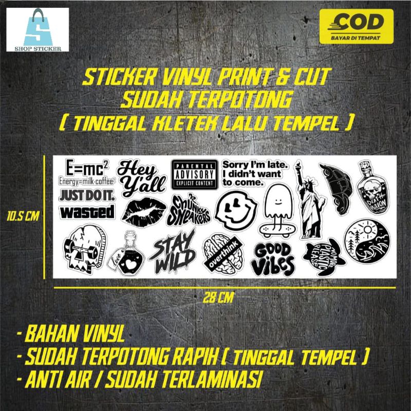 Sticker SET PACK PACK STICKER VIRAL Cool STICKER PRINT | Shopee Malaysia