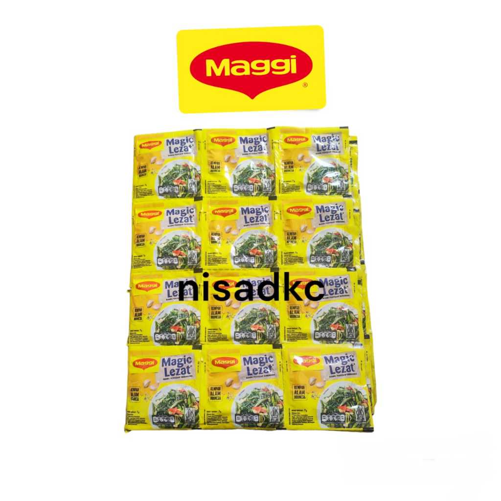 Maggi Magiz Delicious Renteng Multipurpose Flavoring Contains 12 ...