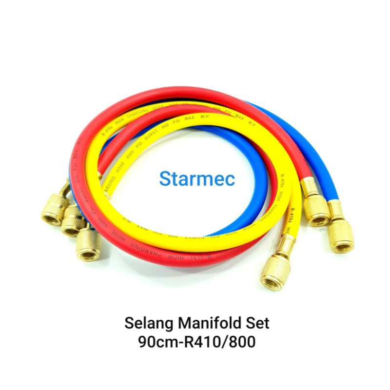 Manifold HOSE R32 R410 90CM (CONTAINS 3 PCS) | Shopee Malaysia