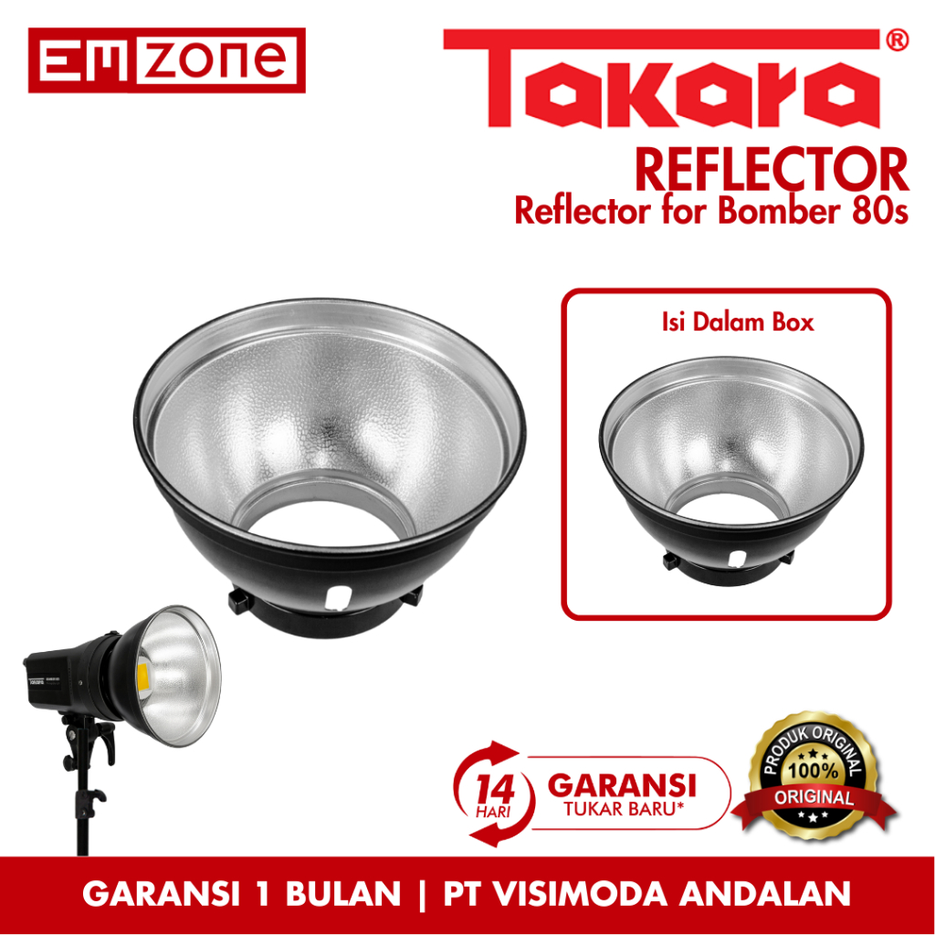 Takara 7inch Aluminum Standard Reflector with Bowens Mount | Shopee ...
