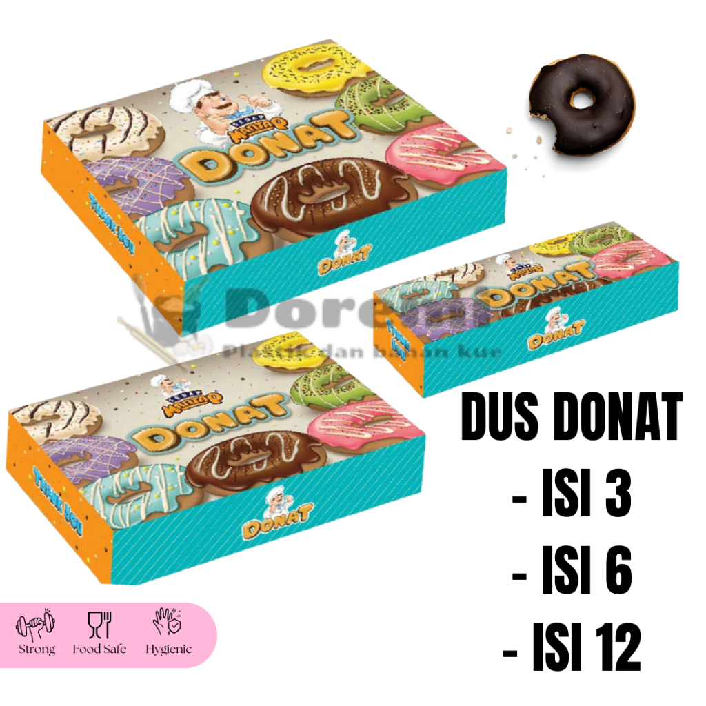 Donut Box/Donut Box Contains 12/ Donut Box Contains 6/donut Box ...