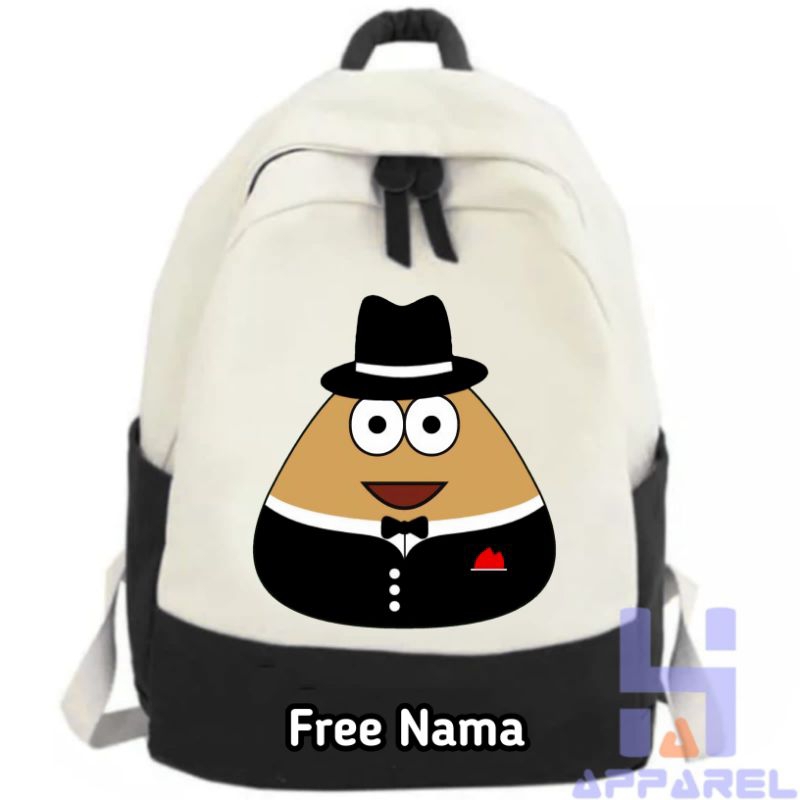 Pou GAME Kids Backpack | Shopee Malaysia