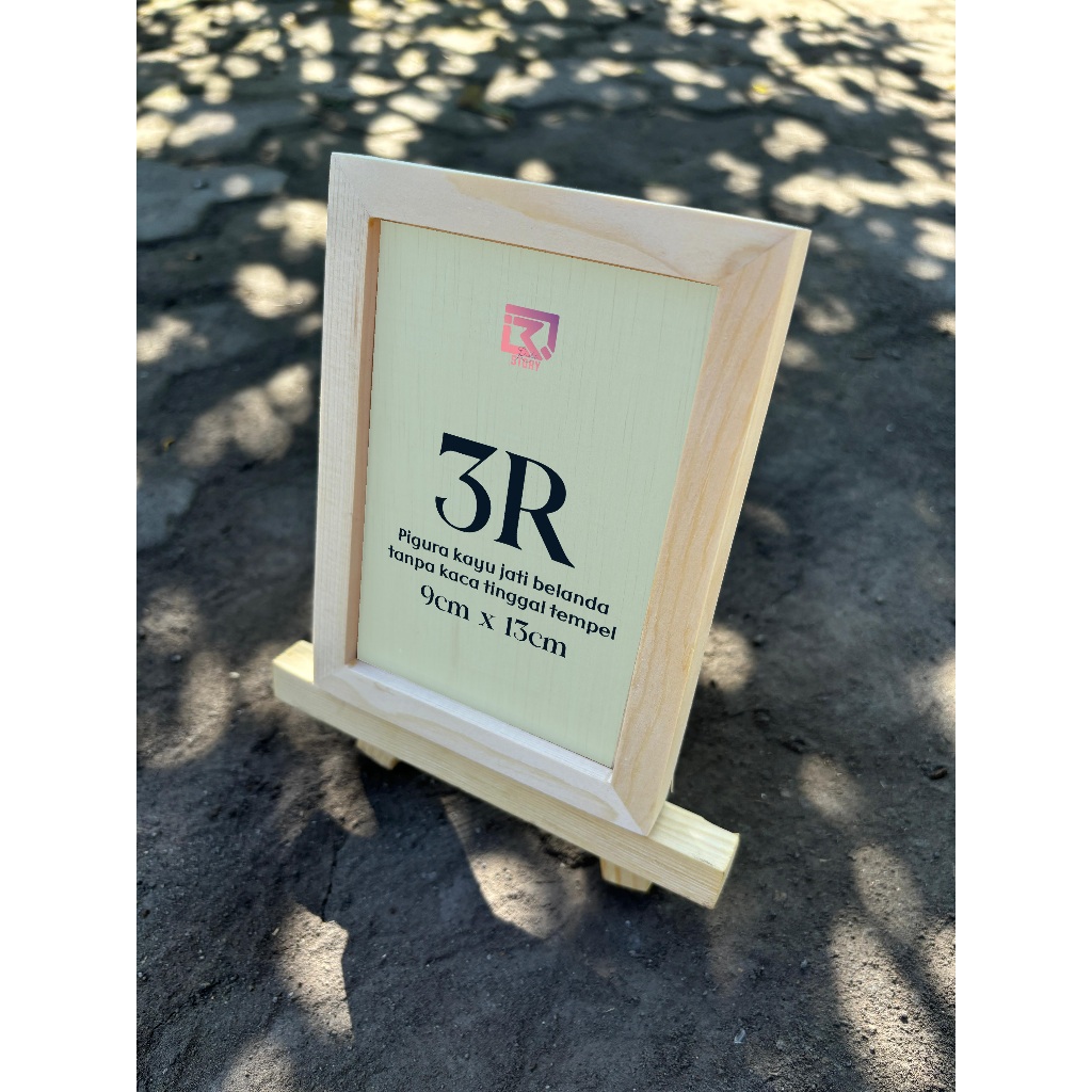 KAYU DUTCH / PINE TEAK WOOD PIGURA FRAME 3R 9x13CM | Shopee Malaysia