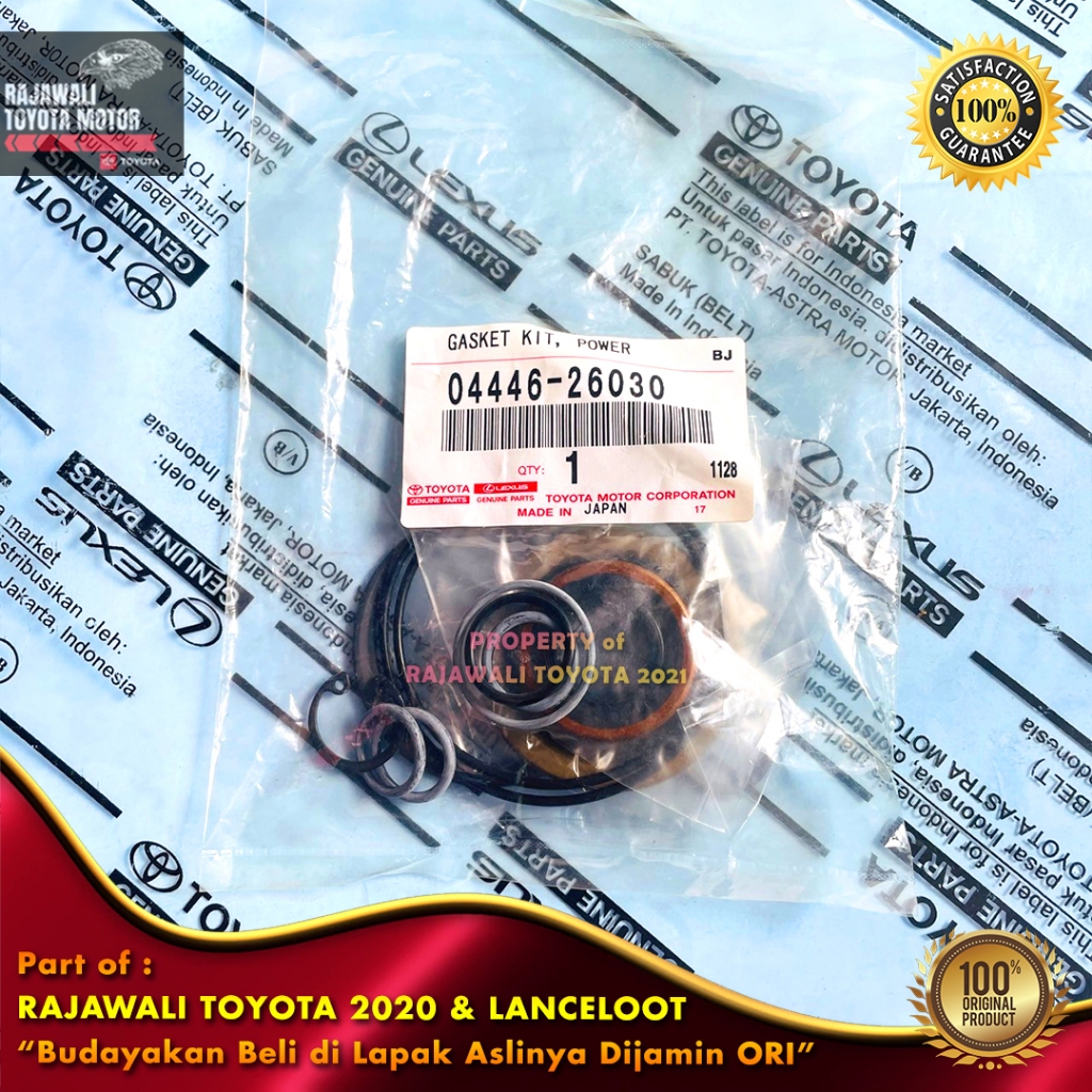 Seal Kit Kijang Diesel Capsule 2L Top Pump Power Steering Steering ...